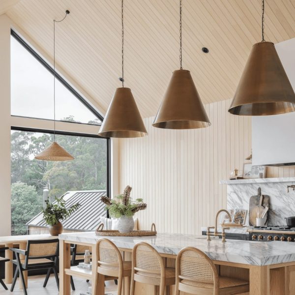 Timber Slatted Feature Wall Panelling